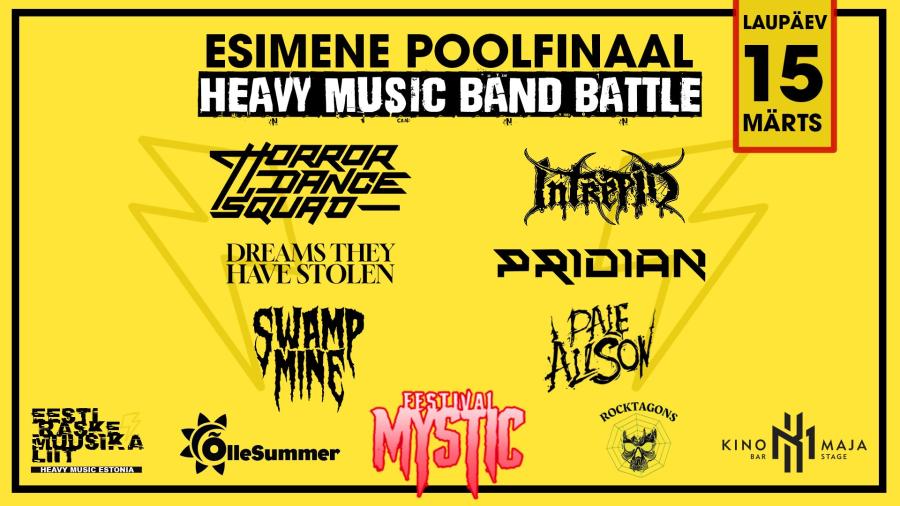 1.Poolfinaal - Heavy Music Band Battle - 15/03/2025 - Tallinn ...