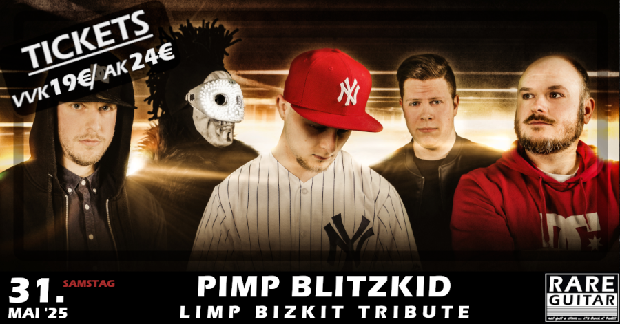 Pimp Blitzkid - A Tribute To Limp Bizkit - Line up