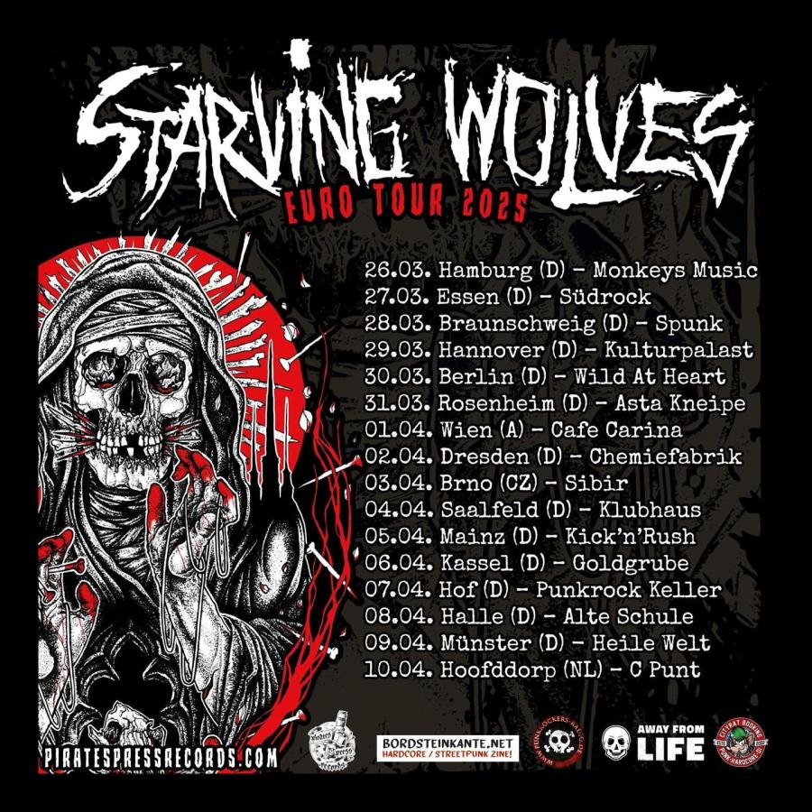 Concert Starving Wolves - Groupes