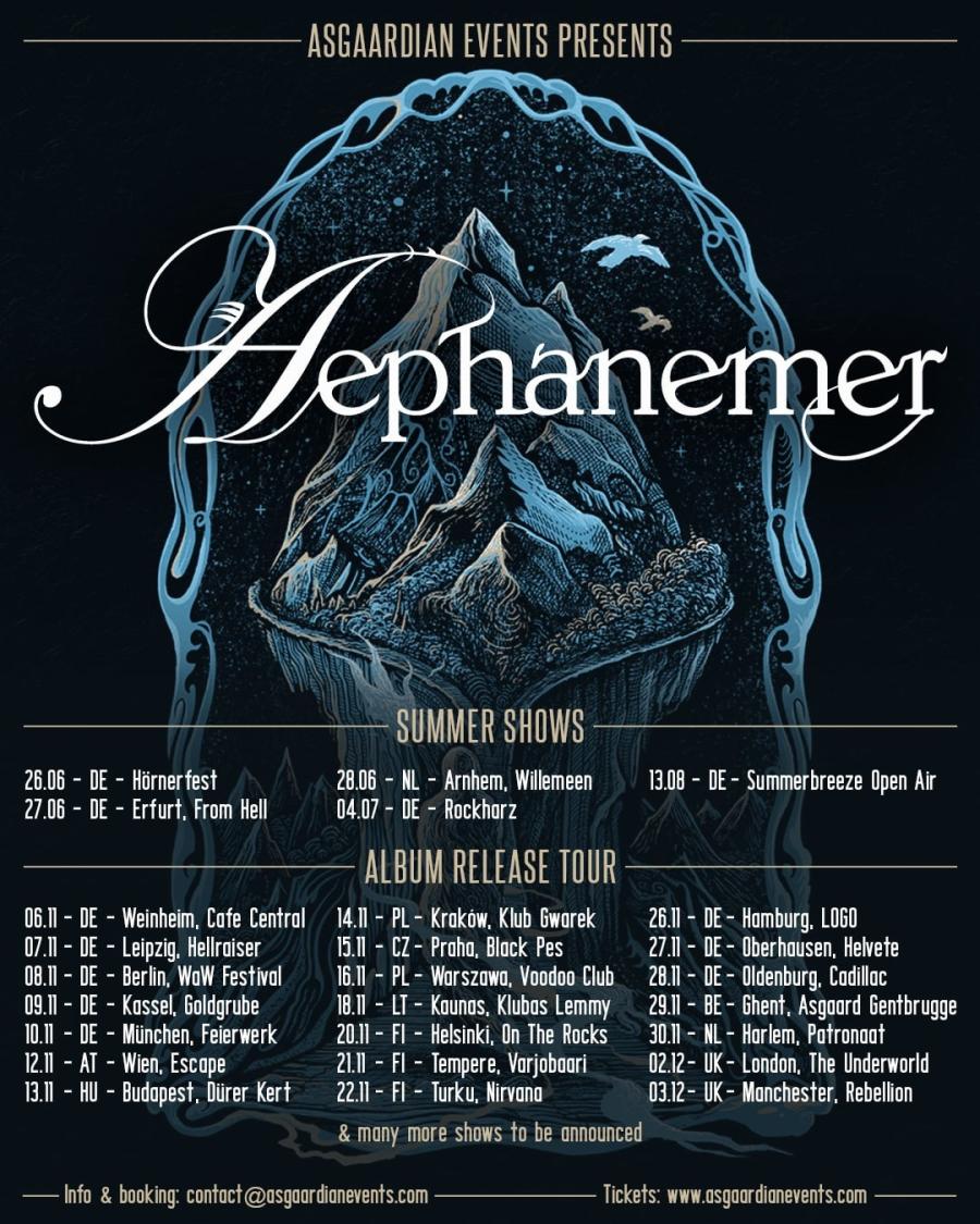 Event Aephanemer - Line up