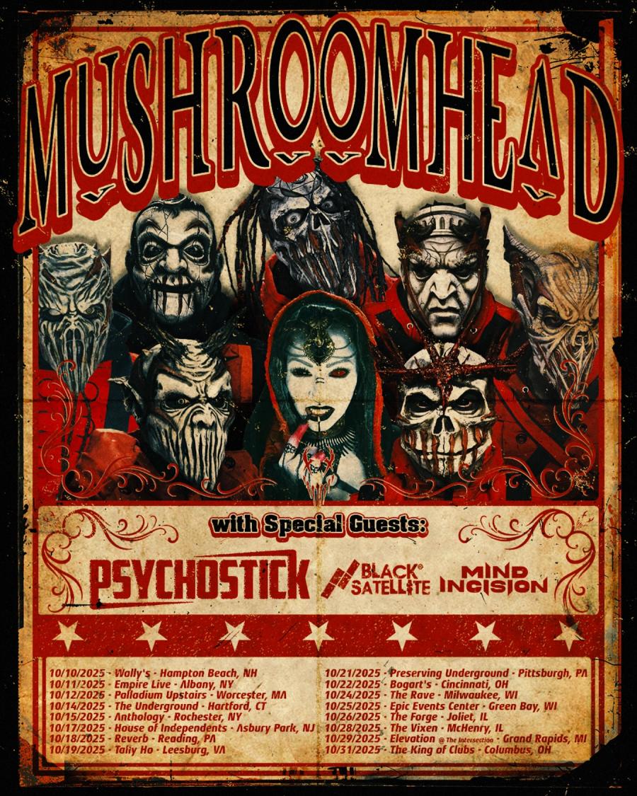 Concert Mushroomhead - 18/10/2025 - Reading - Reverb - Etats-Unis