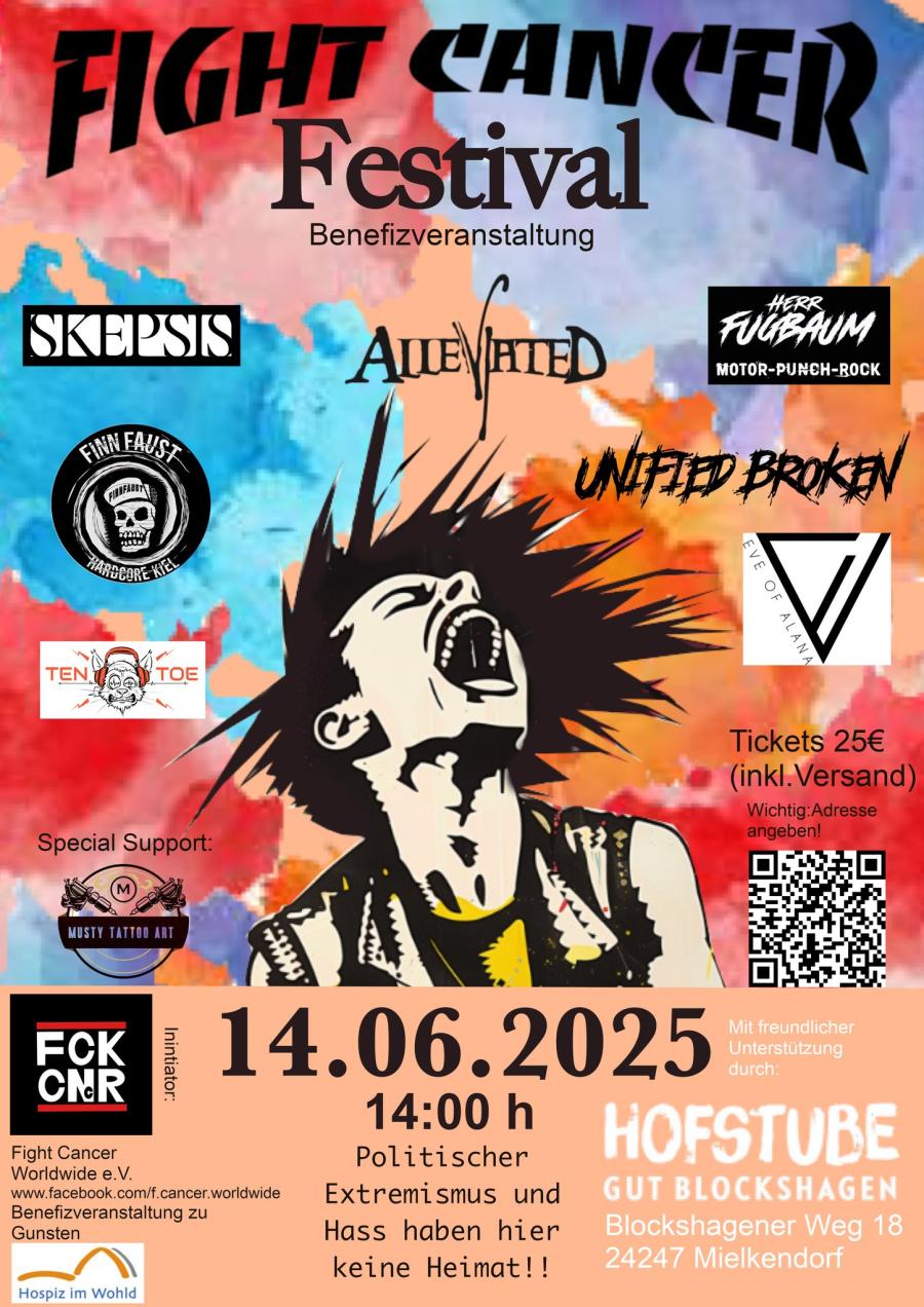 Fight Cancer Festival - Groupes