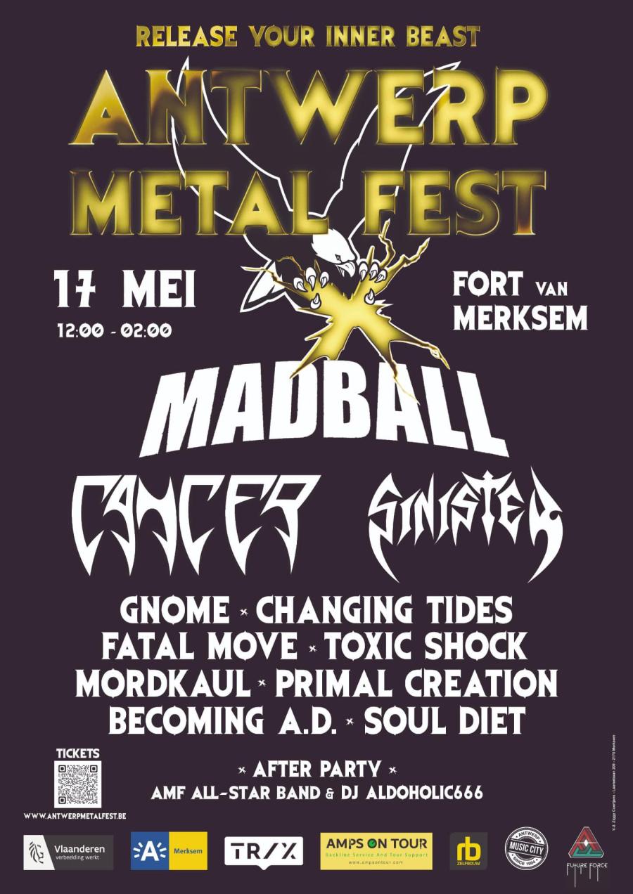 Antwerp Metal Fest 2025 - Groupes
