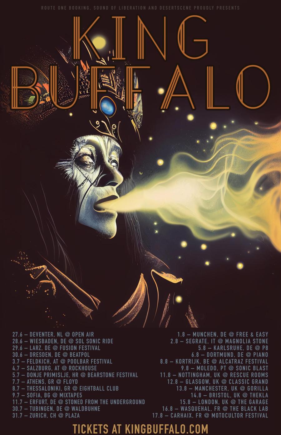 Event King Buffalo - 15/08/2025 - London - The Garage - United Kingdom