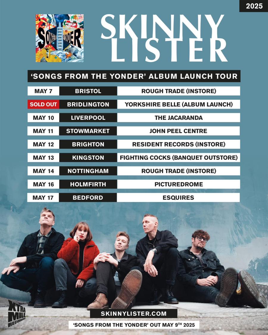 Skinny Lister - Album Launch Tour 2025 - Line up
