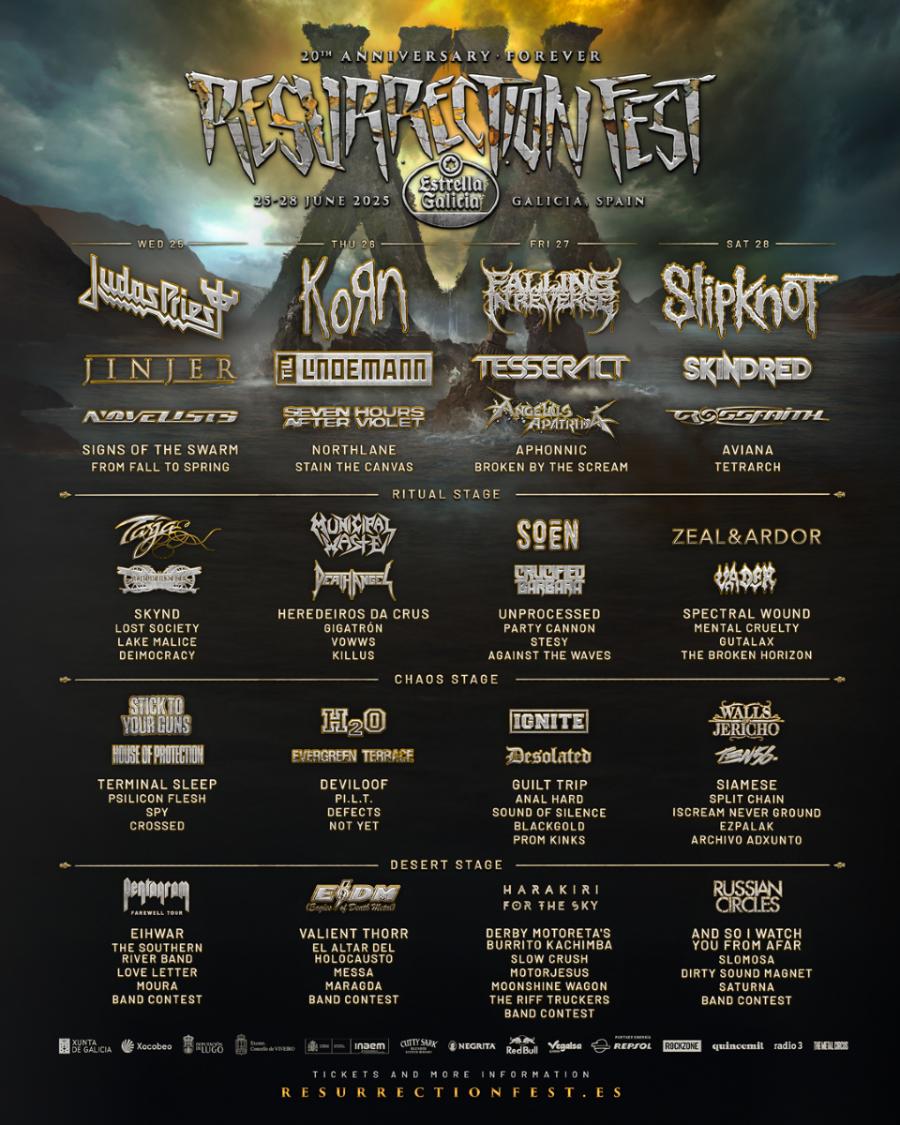 Resurrection Fest 2025 - Line up