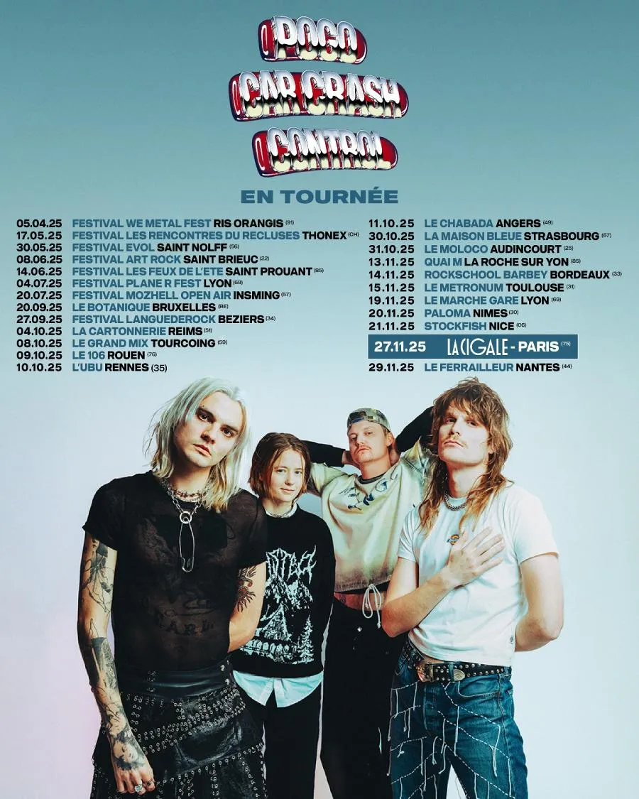 Pogo Car Crash Control - 10/10/2025 - Rennes - Ubu - France