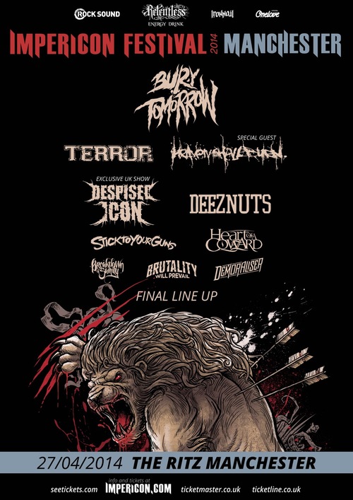 Impericon Festival 2014 - 27/04/2014 - Manchester - O2 Ritz - Royaume Uni
