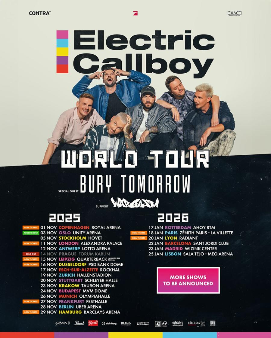 Electric Callboy - World Tour 2026 - 23/01/2026 - Madrid - Movistar ...