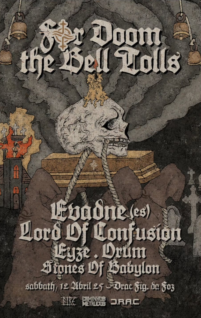 For Doom The Bell Tolls - 12/04/2025 - Figueira da Foz - DRAC - Portugal