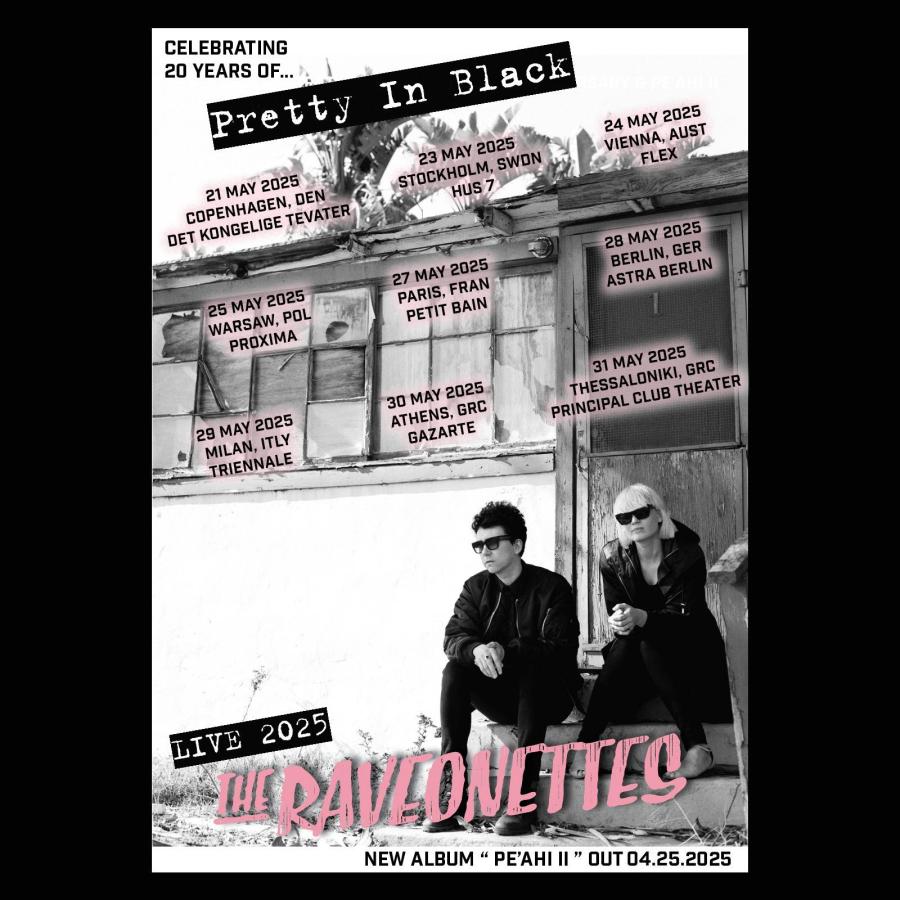 The Raveonettes -Tour 2025 - Line up