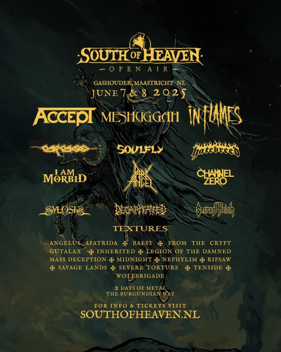 South of Heaven Open Air 2025 - Map