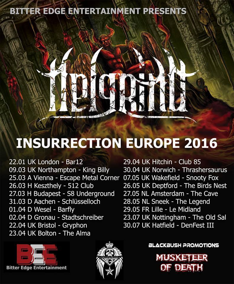 Helgrind + The Crimson Brigade - Groupes