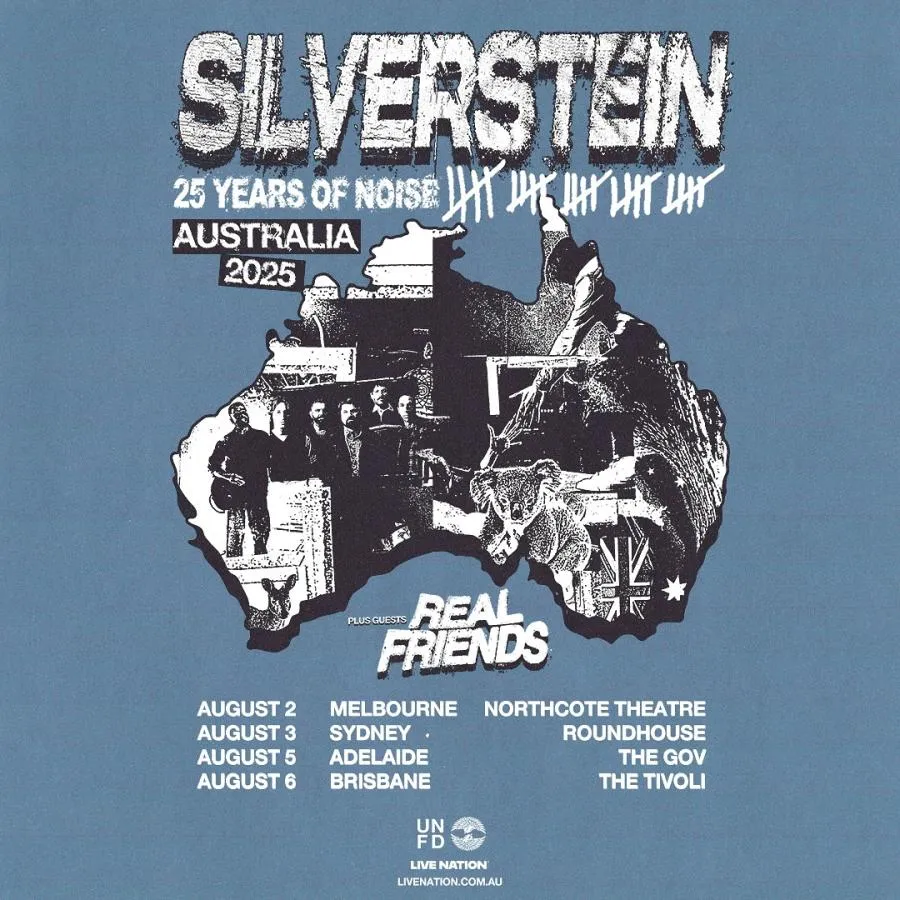 Silverstein + Real Friends - 06/08/2025 - Brisbane - The Tivoli - Australie