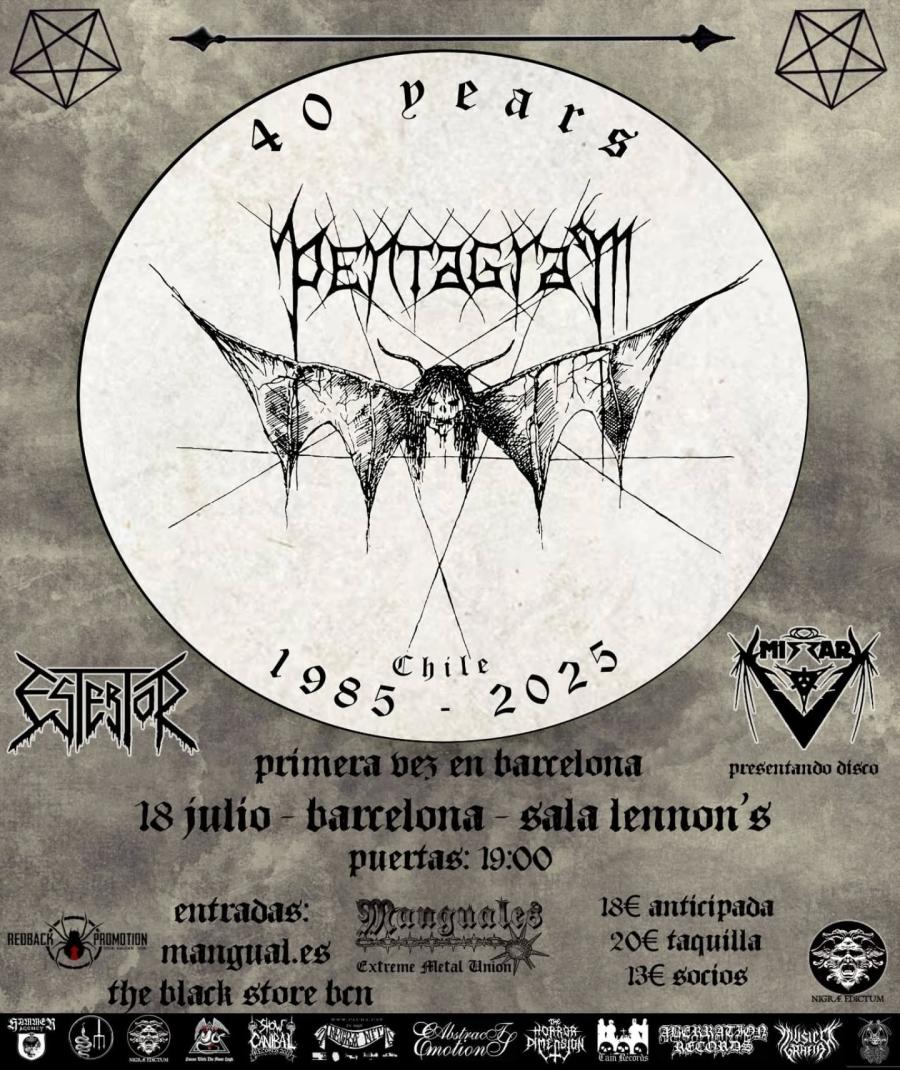 Pentagram Chile - 40 Years Spain Tour 2025 - 18/07/2025 - L'Hospitalet ...