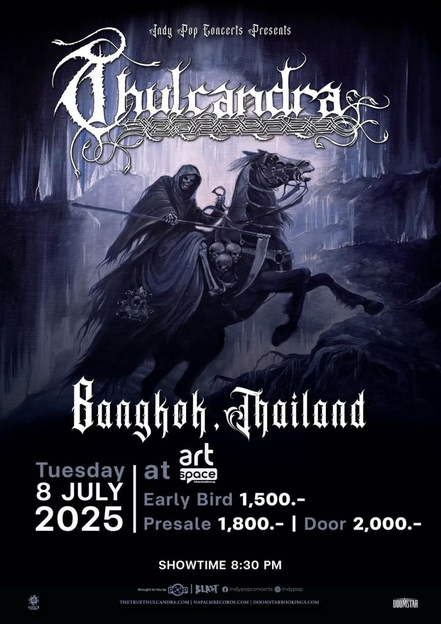 Thulcandra Asia Tour 2025 Hail The Abyss - 08/07/2025 - Bangkok - Artspace@Bantadthong - Thailand