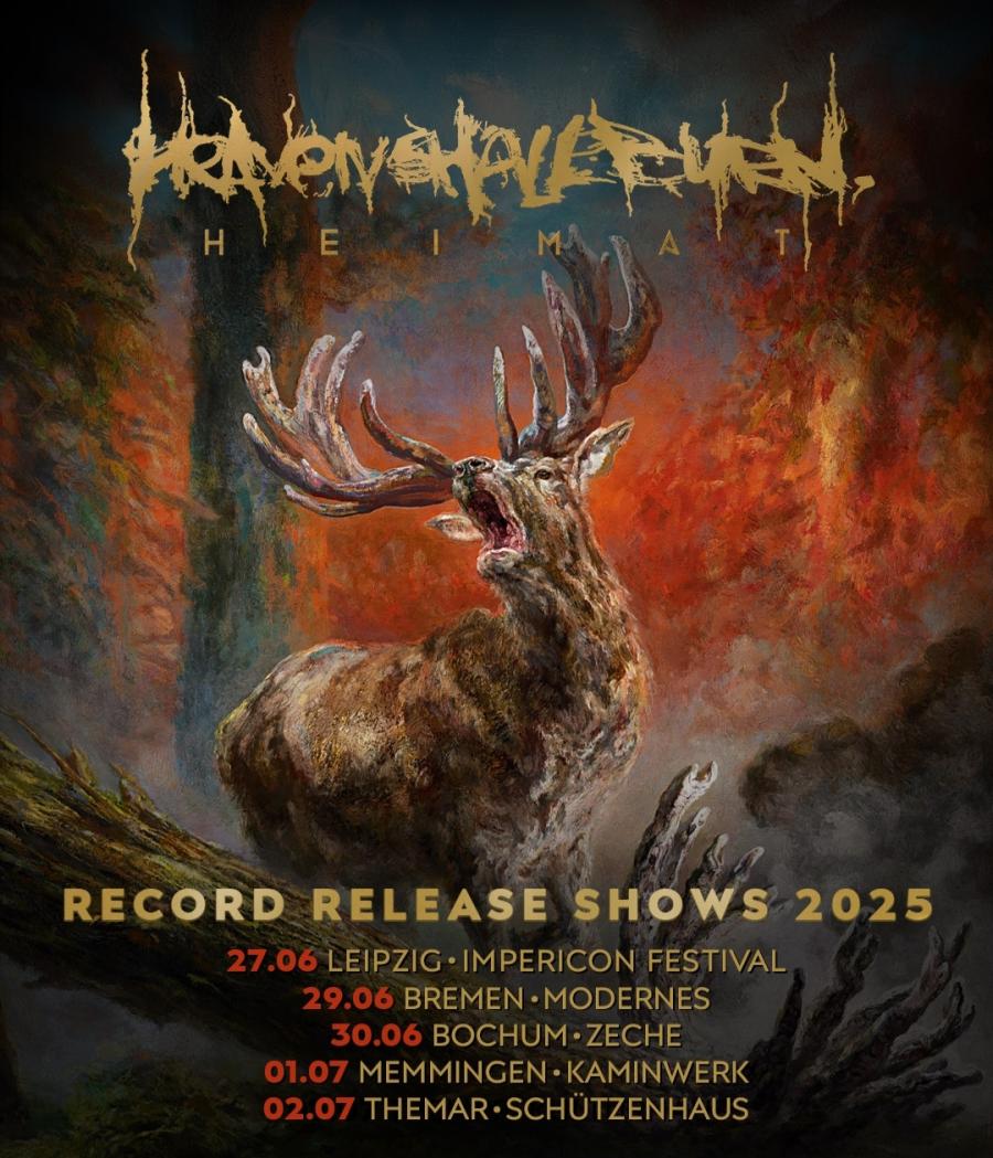 Heaven Shall Burn: Heimat - Record Release Shows 2025 - 29/06/2025 - Bremen - Modernes - Germany