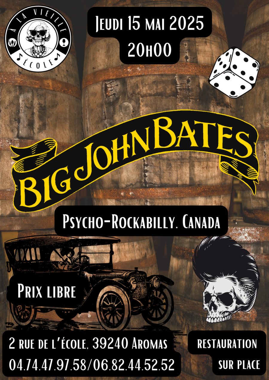 Big John Bates - Line up