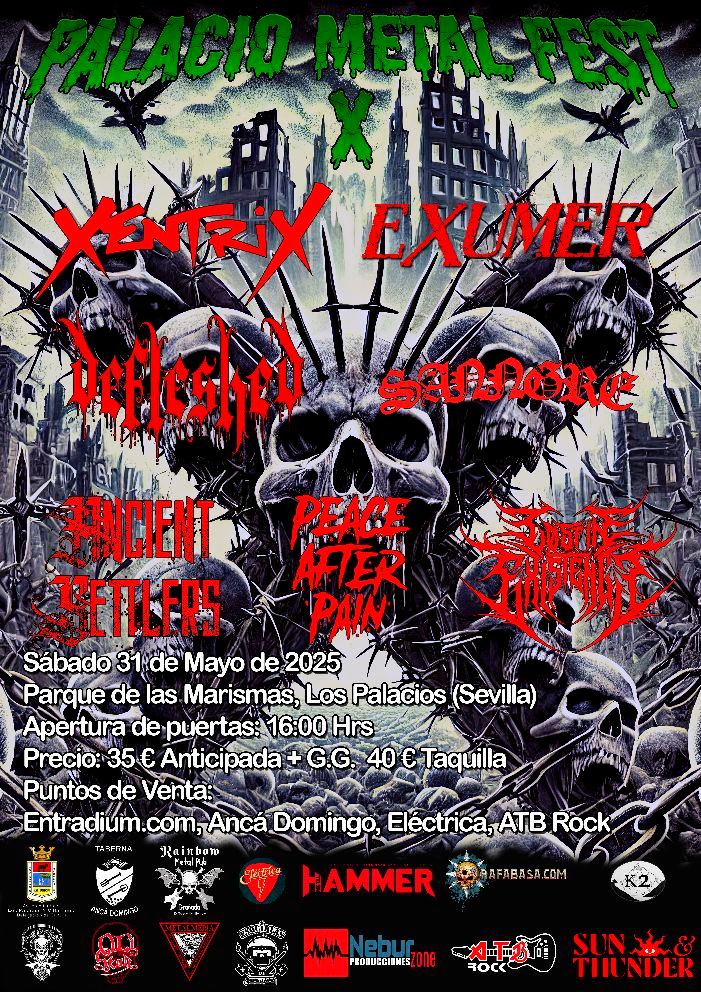 Palacio Metal Fest 2025 - 31/05/2025 - Los Palacios y Villafranca ...