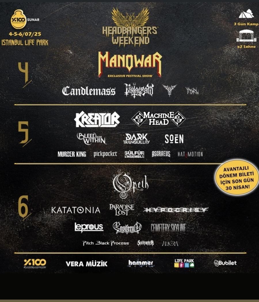 Headbangers' Weekend 2025 - Line up