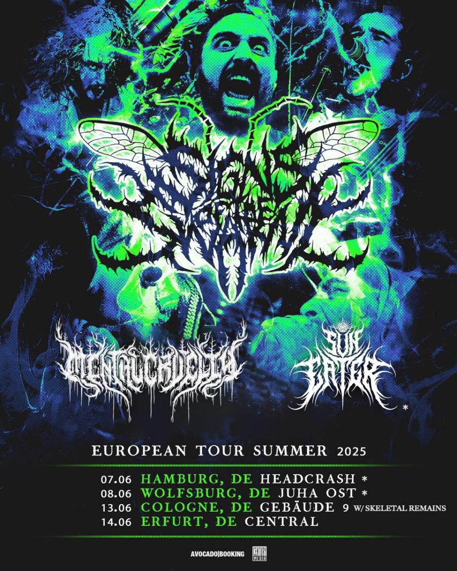 Signs Of The Swarm • Skeletal Remains - 13/06/2025 - Köln - Gebäude 9 ...