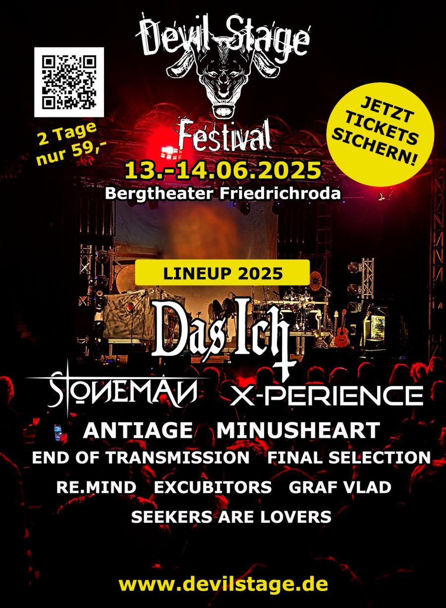 Devil Stage Festival 2025 - Running Order/Timetable