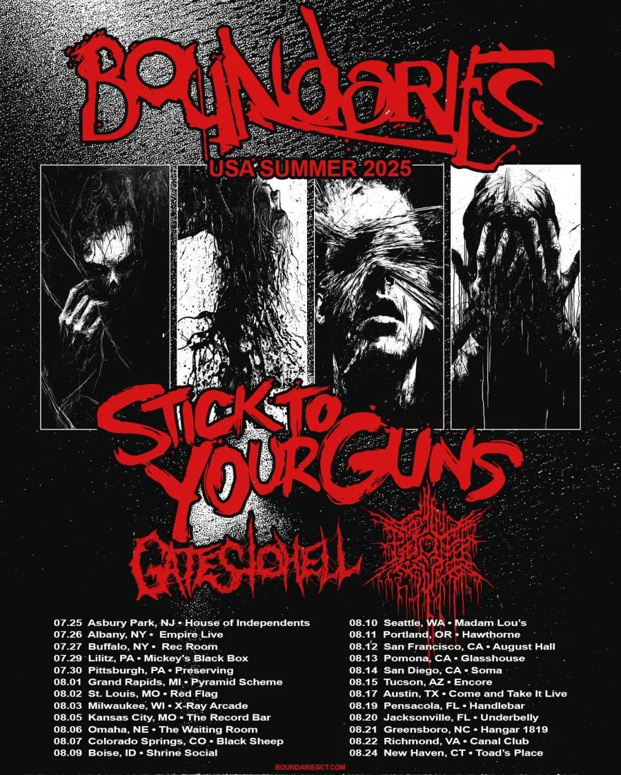 Concert Boundaries - 01/08/2025 - Grand Rapids - The Pyramid Scheme ...