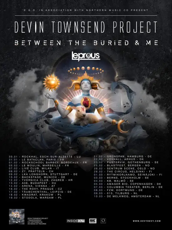 Devin Townsend Project - 04/03/2017 - Malmö - KB - Sweden