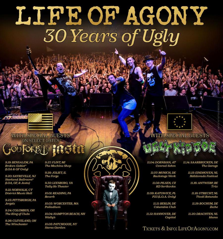 Event Life of Agony - Line up