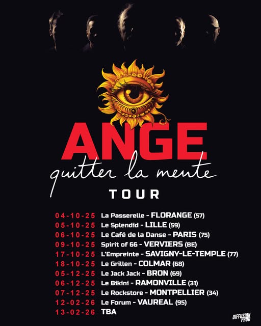 Evento Ange - Line up