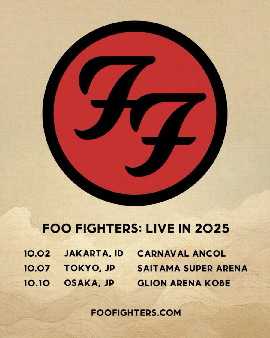 Event Foo Fighters - 07/10/2025 - Tokyo - Saitama Super Arena - Japan