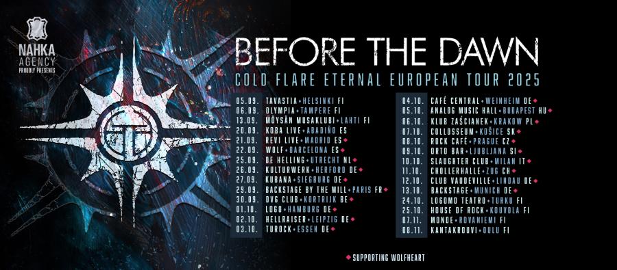Cold Flare Eternal Finnish Tour 2025 - 25/10/2025 - Kouvola - House Of ...