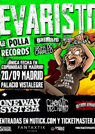 Evaristo - Europa 2025 - 20/09/2025 - Madrid - Palacio Vistalegre - España