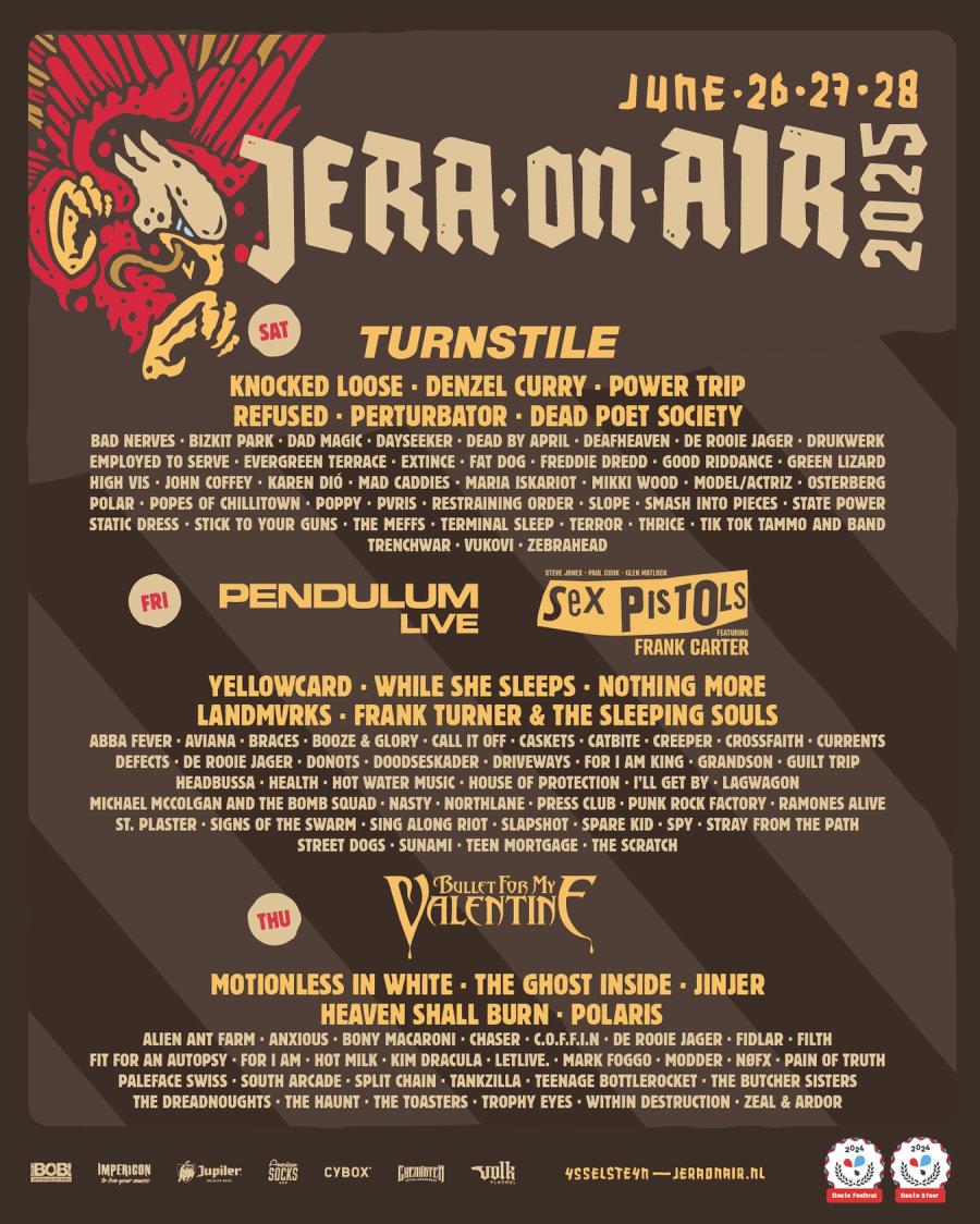 Jera On Air Festival 2025 - Map