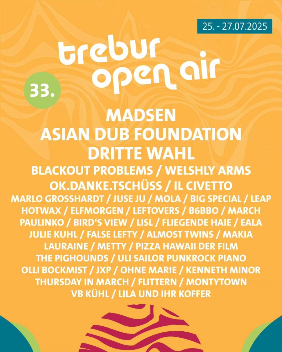 Trebur Open Air 2025 - 25/07/2025 (3 days) - Trebur - Germany