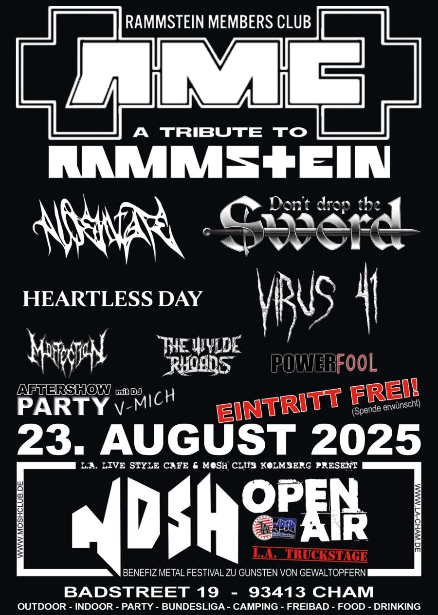 Mosh Open Air 2025 - Groupes