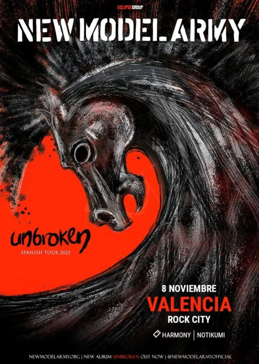 New Model Army - Unbroken Spanish Tour 2025 - 08/11/2025 - Valencia ...