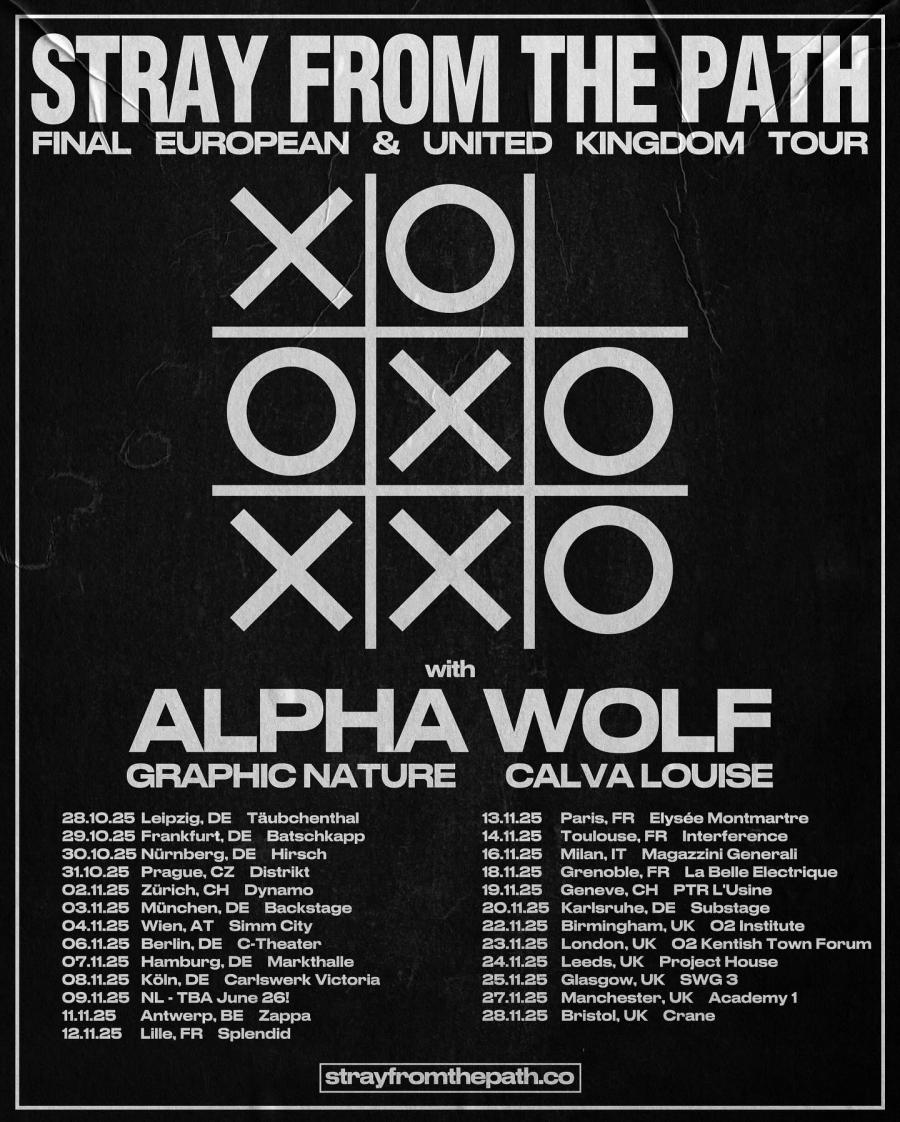 Konzert Stray From The Path - Line up