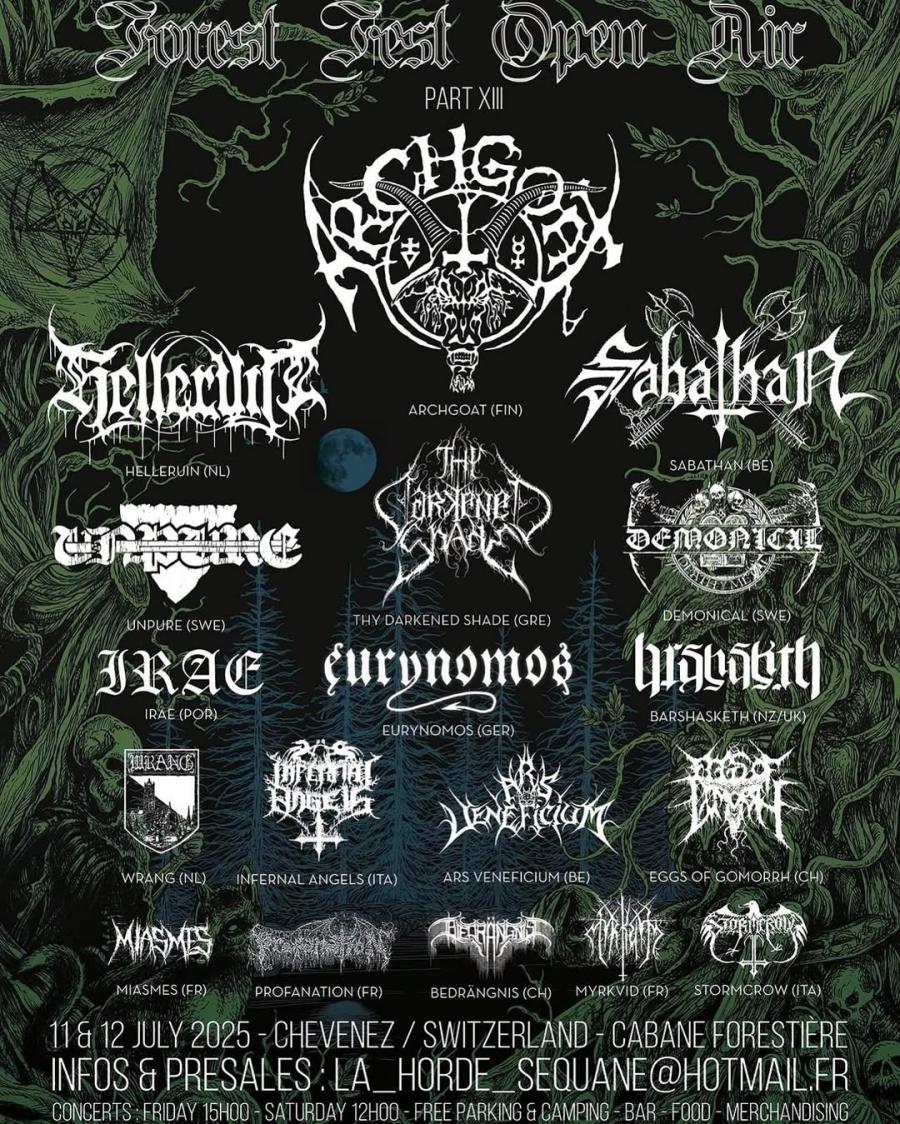 Forest Fest Open Air 2025 - FAQ