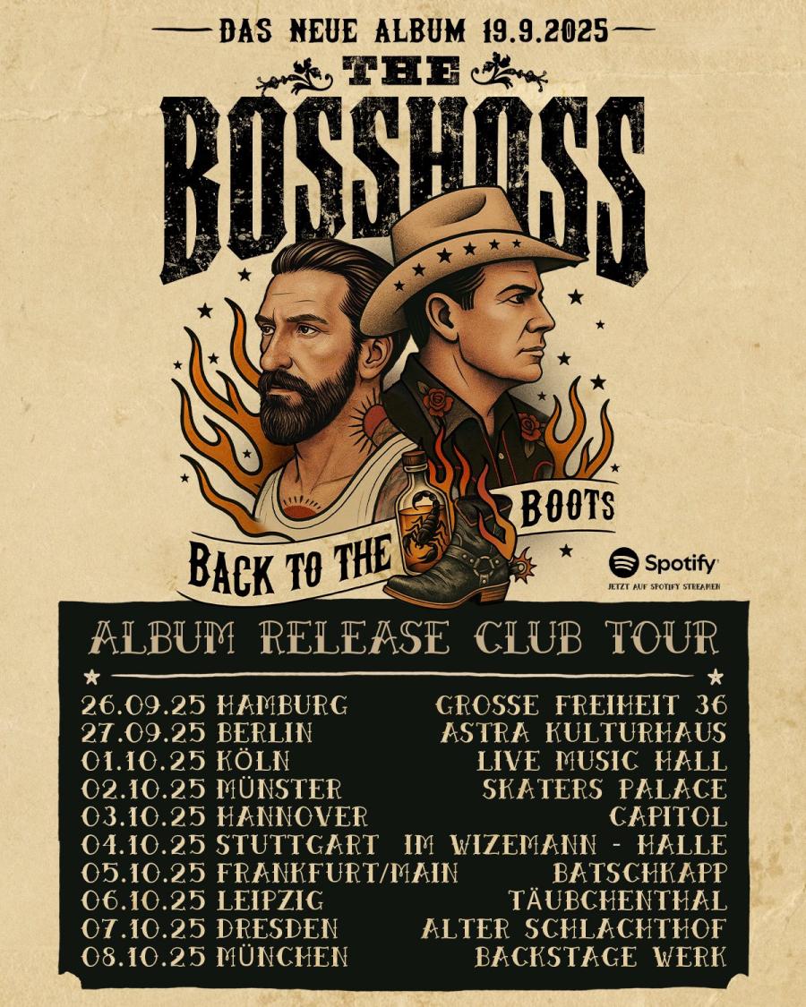 Concert The Bosshoss - Groupes