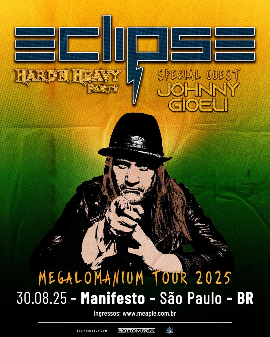 Eclipse - Megalomanium Tour 2025 - 30/08/2025 - São Paulo - Manifesto Bar - Brazil