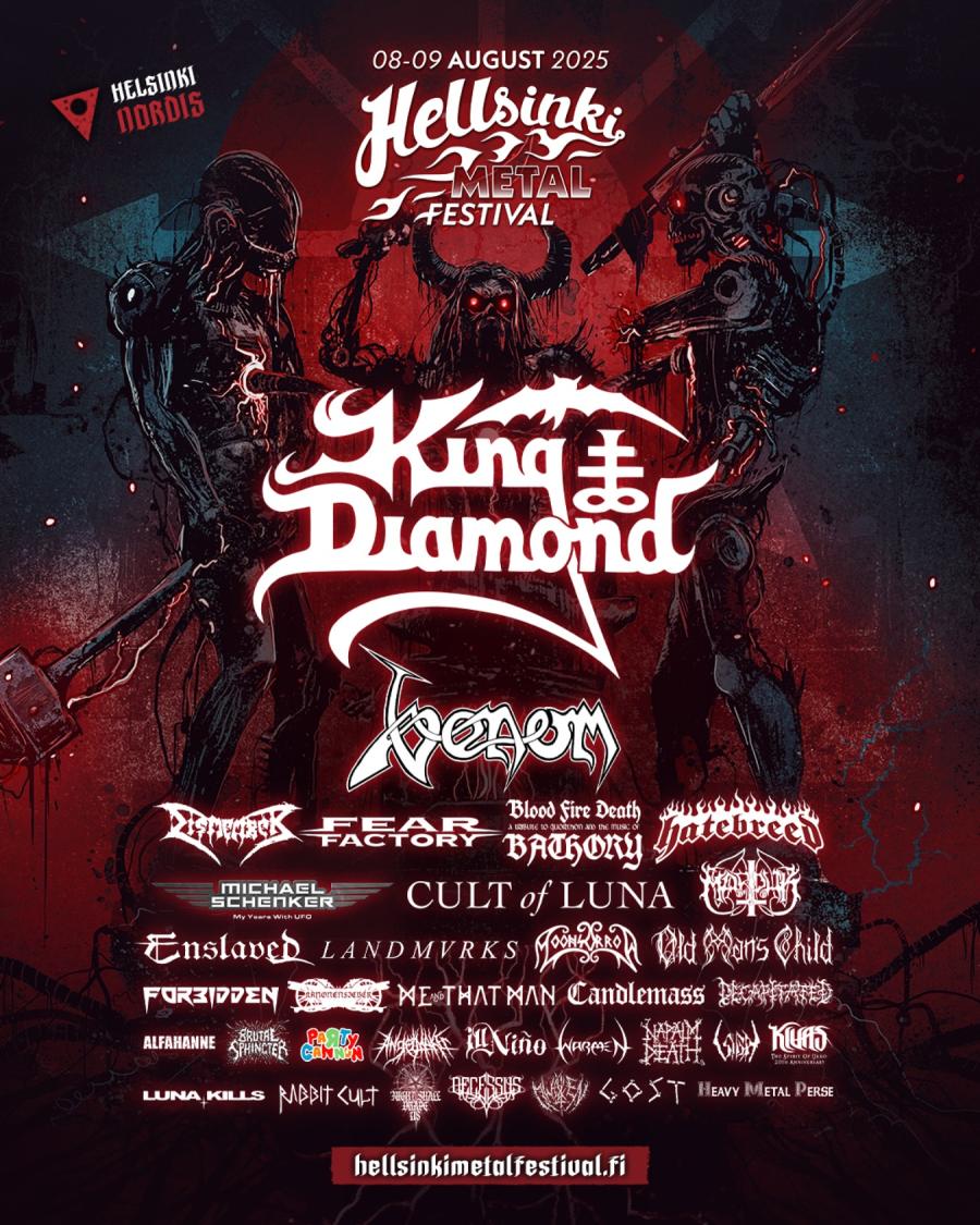 Hellsinki Metal Festival 2025 - 08/08/2025 (2 days) - Helsinki ...