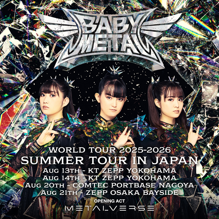 Babymetal World Tour 2025-2026 Summer Tour In Japan - 21/08/2025 ...