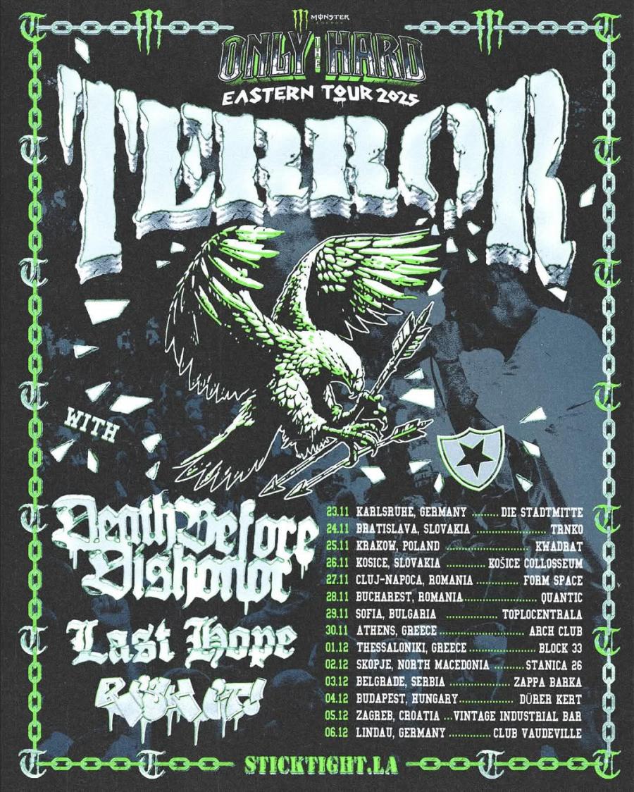 Terror - Eastern Tour 2025 - 03/12/2025 - Belgrade - Zappa Barka - Serbia