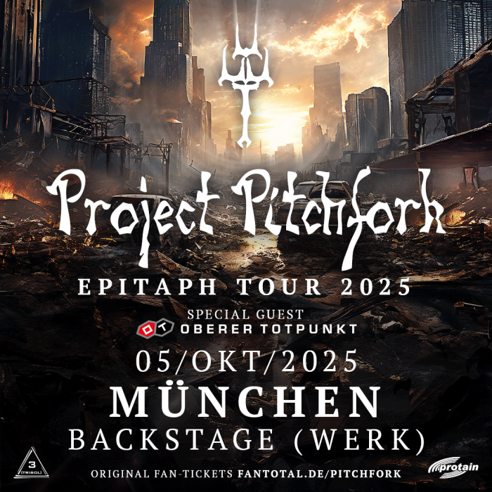 Event Project Pitchfork - 05/10/2025 - München - Backstage Werk - Germany