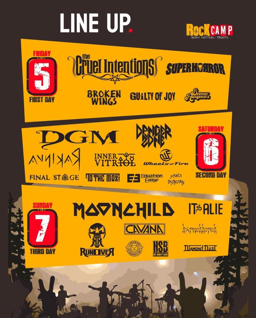 Rock Camp 2025 - 05/09/2025 (3 days) - Duino Aurisina - Italy