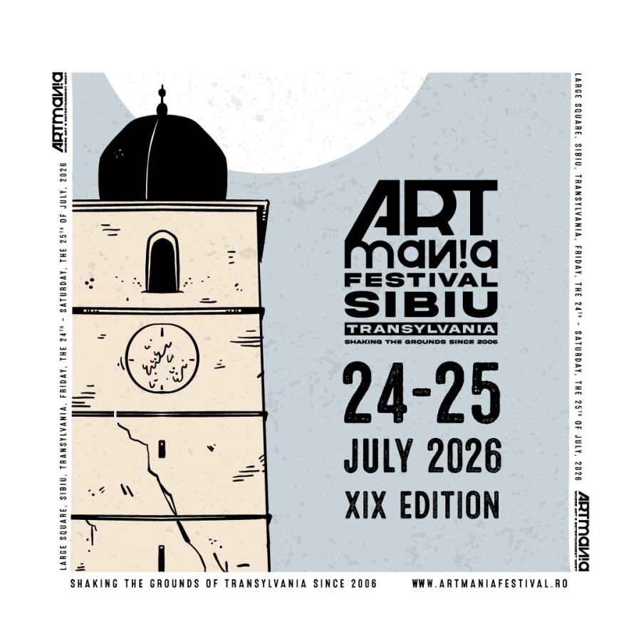 ARTmania Festival 2026 - 24/07/2026 (2 days) - Sibiu - Romania
