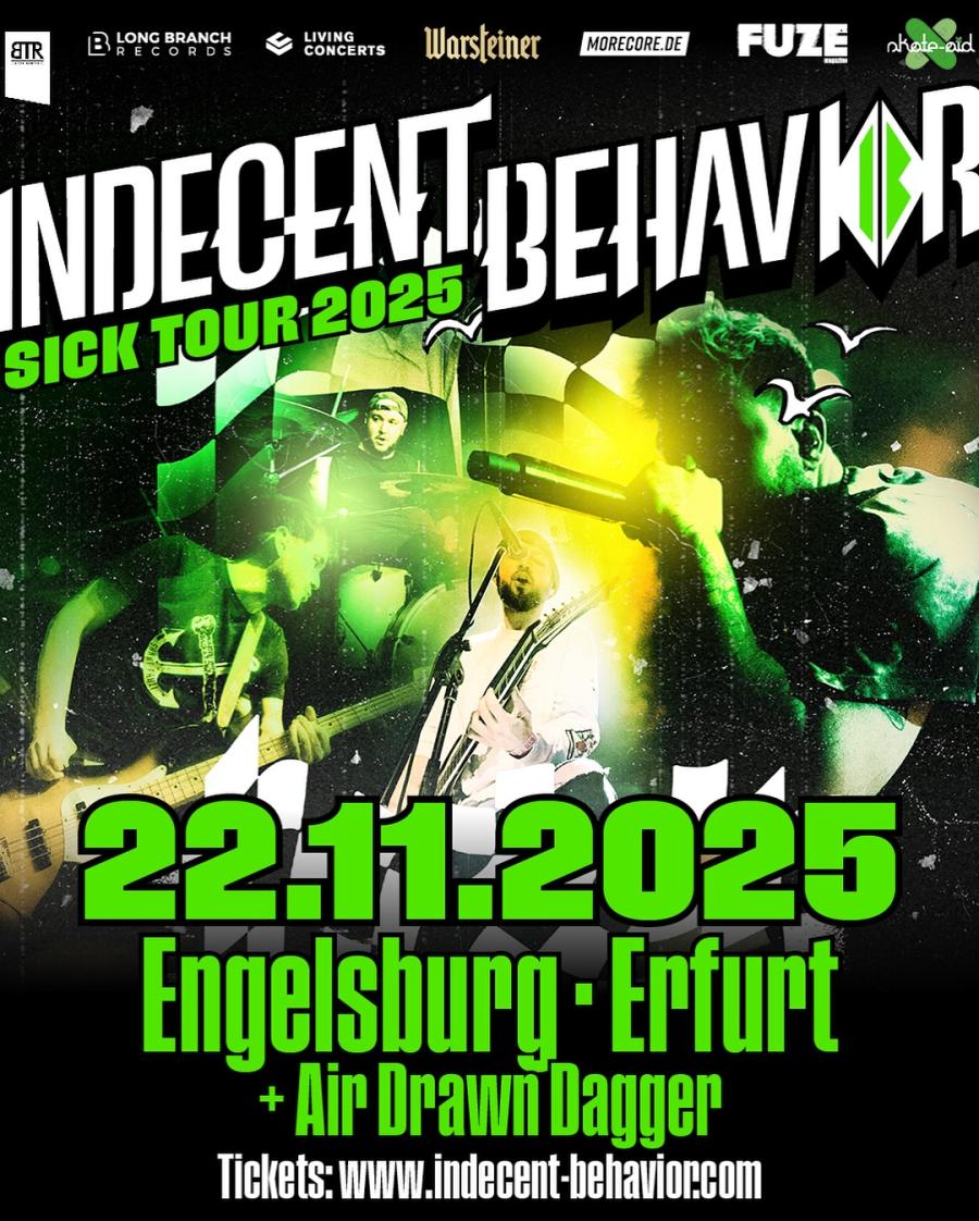 Indecent Behavior + Air Drawn Dagger - Line up