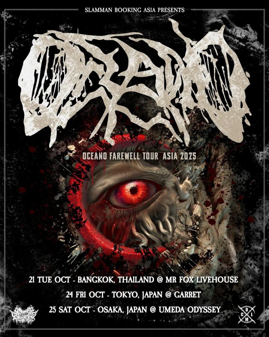 Oceano - Farewell Tour 2025 - Line up