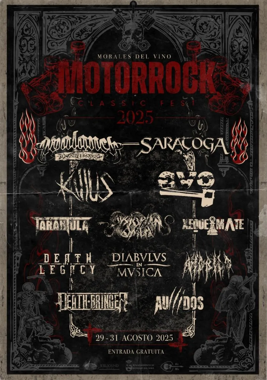 Motorrock Classic Fest 2025 - 29/08/2025 (3 jours) - Morales del Vino ...